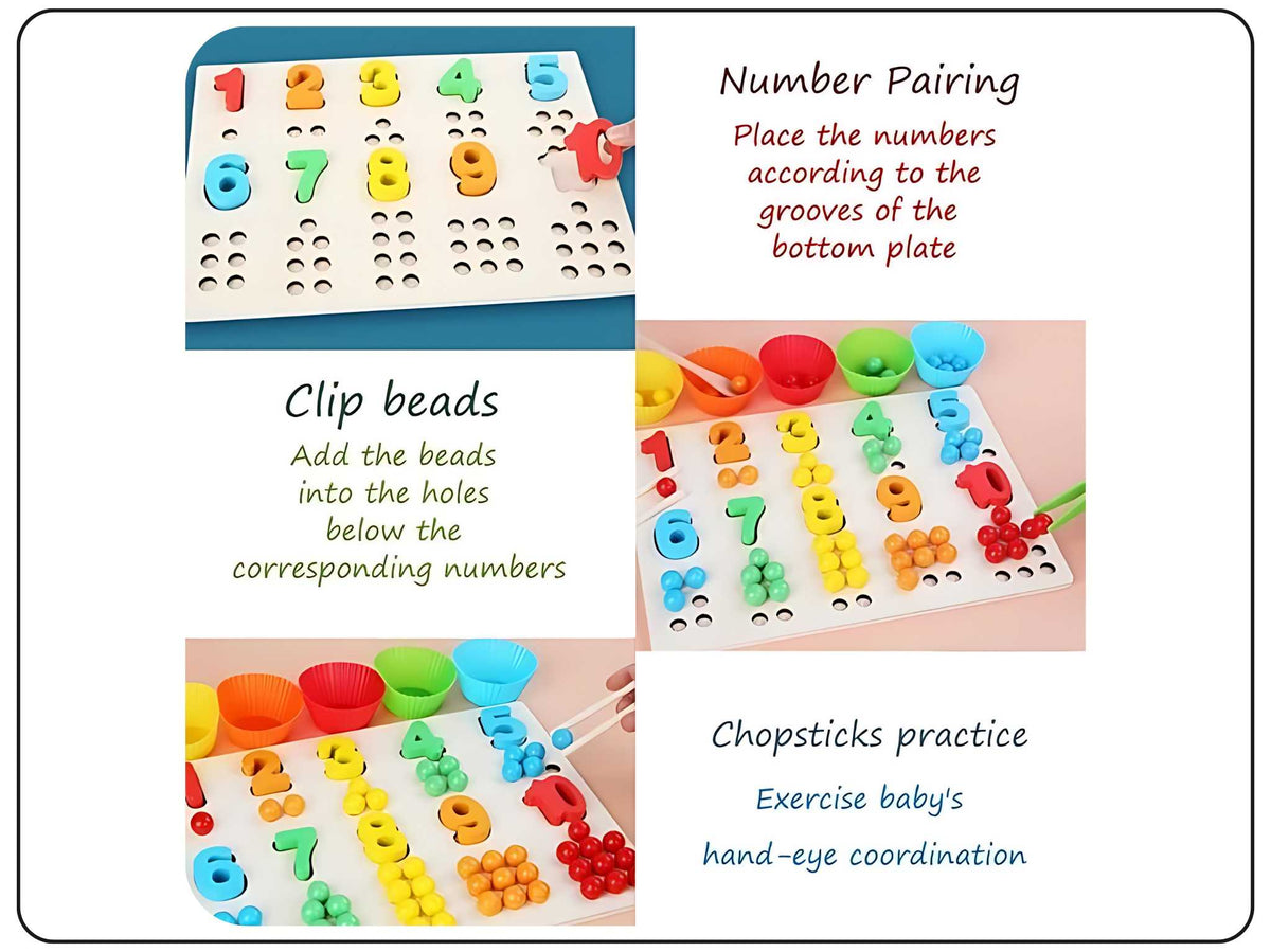 Wooden Number Puzzle board for Kids – DOD Kart