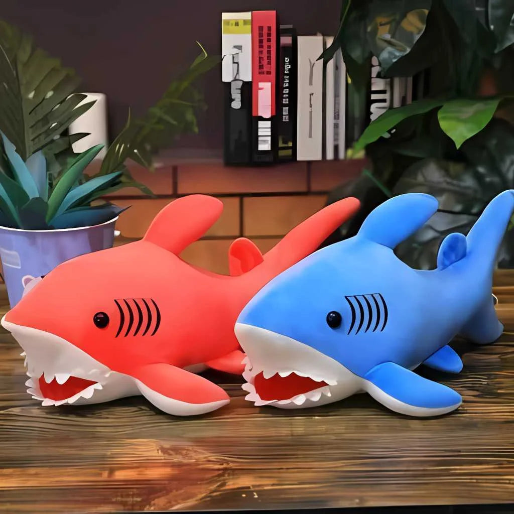 Cute and Cuddly Shark Soft Toy Stuffed Animal – DOD Kart
