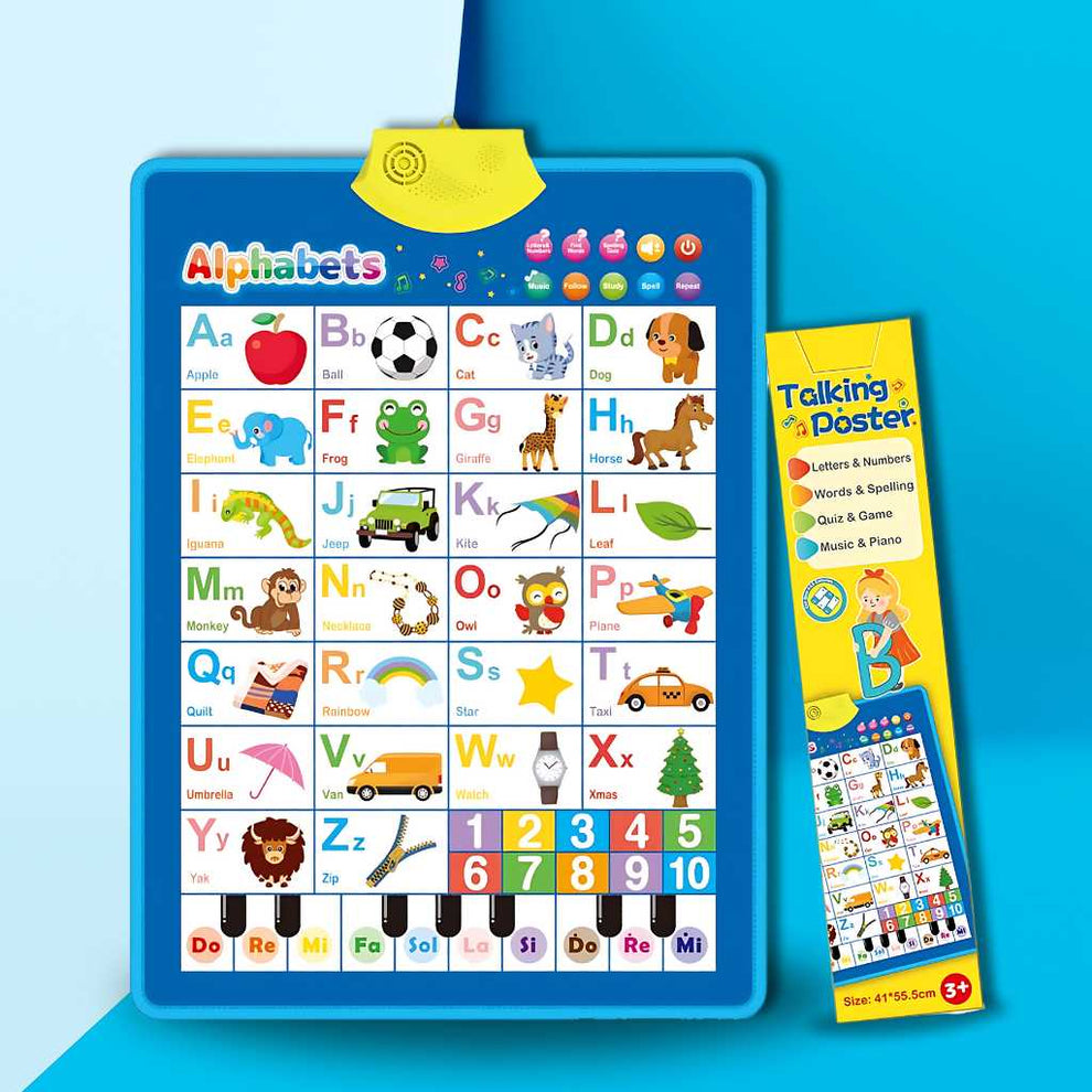 Electronic Alphabet Voice Poster Educational Toy – DOD Kart